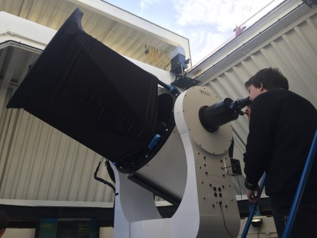 Physics Students Explore the Alston Observatory | Clitheroe Royal ...